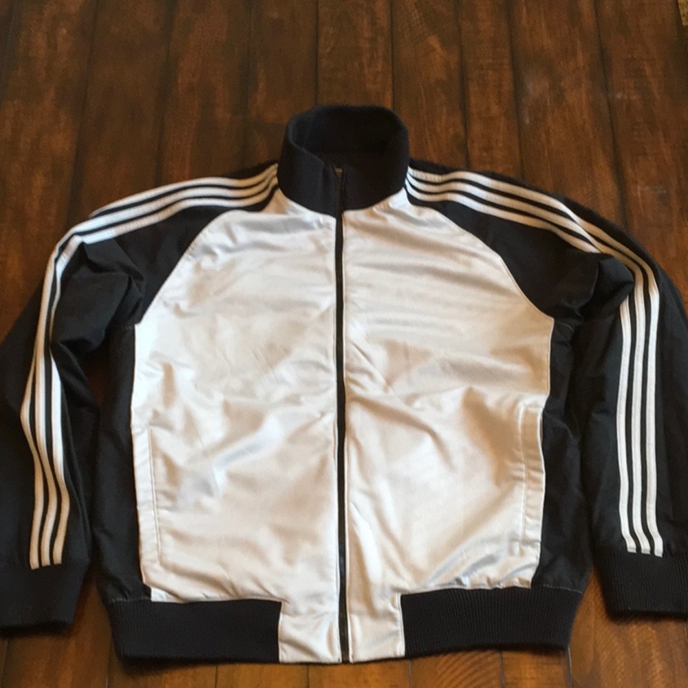 Adidas Originals Jacket 2n1 Reversible Large - Gem